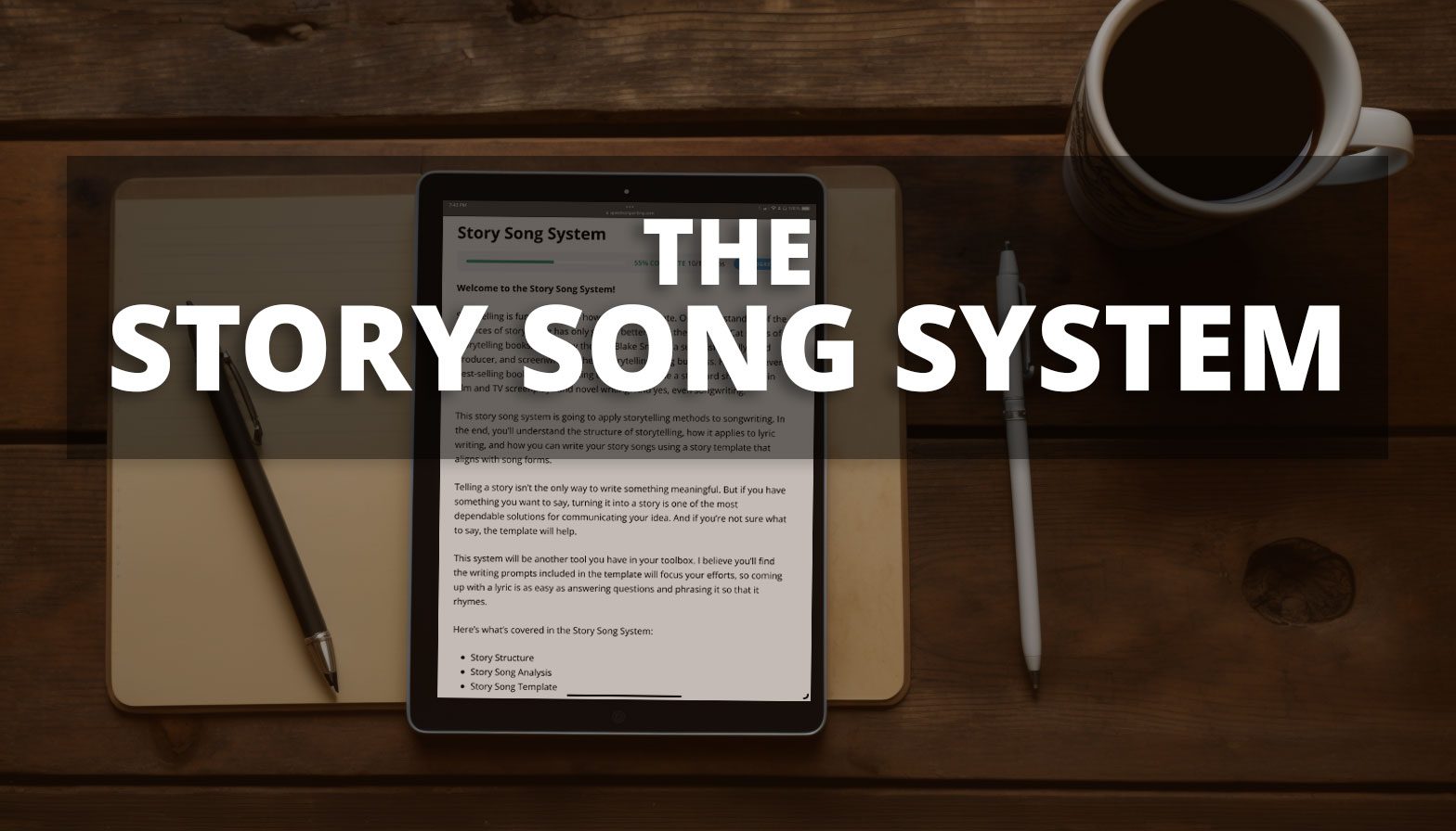 Story Song System - Write Compelling Story Songs - Speed Songwriting