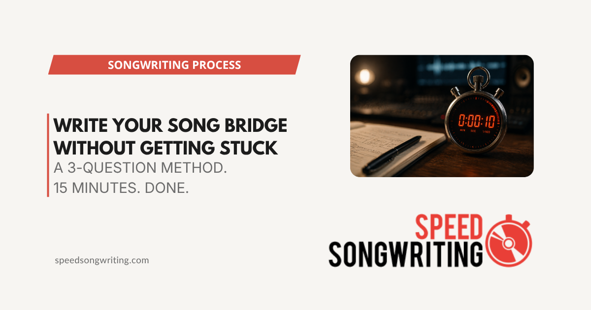 How to Write a Bridge in a Song (Without Getting Stuck for Weeks ...